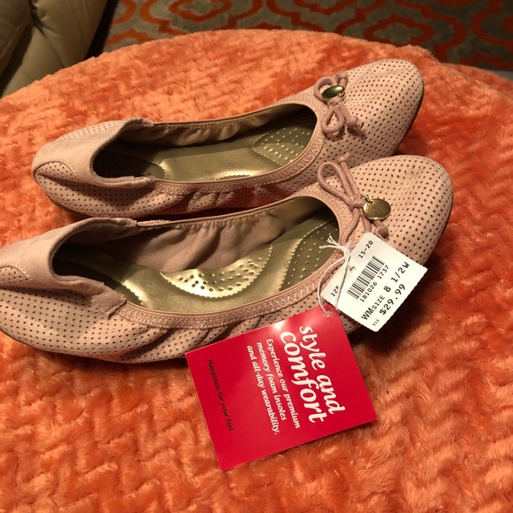 dexflex comfort | Shoes | Dexflex Comfort String Tie Flat Pink | Poshmark